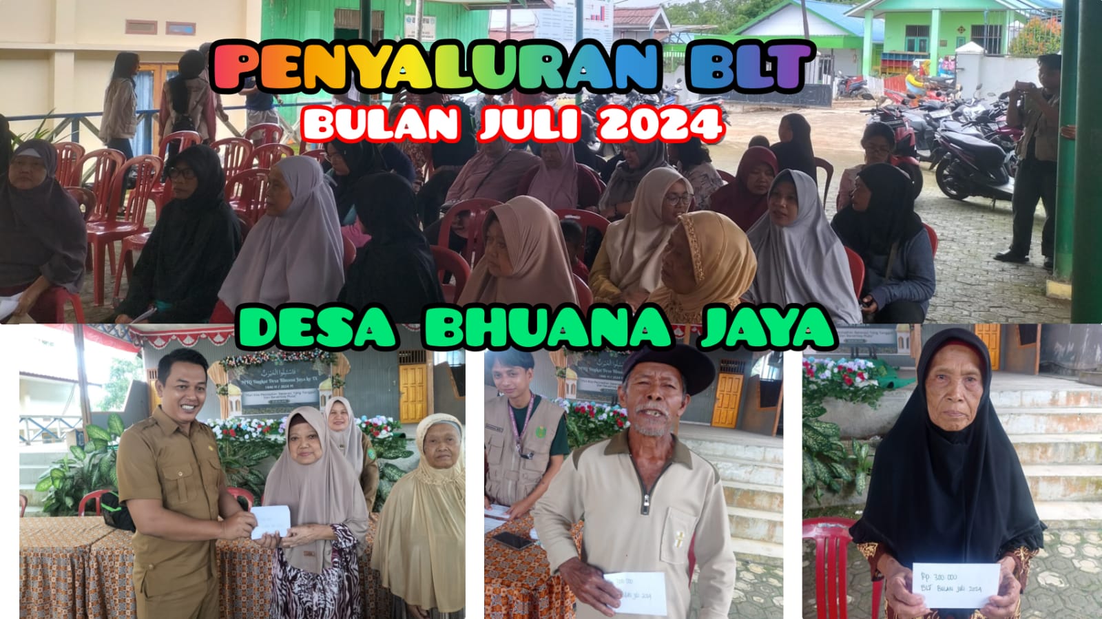 PENYALURAN BLT BULAN JULI 2024 DESA BHUANA JAYA – Desa Bhuana Jaya | Kab. Kutai Kartanegara