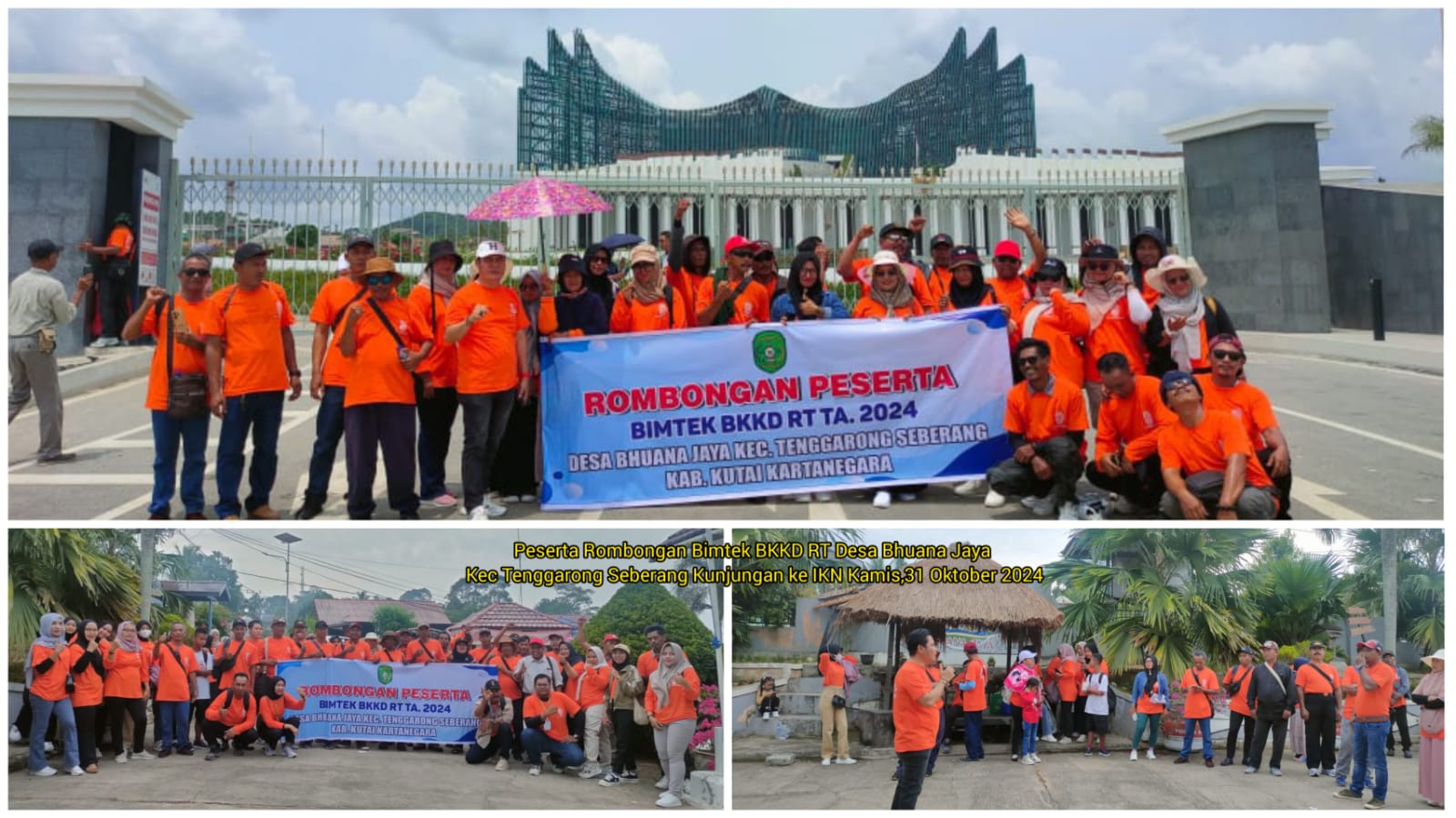 PESERTA ROMBONGAN BIMTEK BKKD RT DESA BHUANA JAYA KE IKN – Desa Bhuana ...