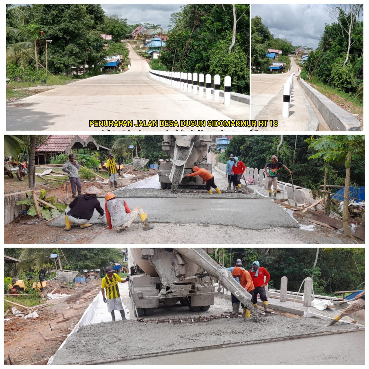 “Jalan Desa Sidomakmur Kini Kokoh Berkat Perbaikan Total dan Teknologi Canggih” – Desa Bhuana ...