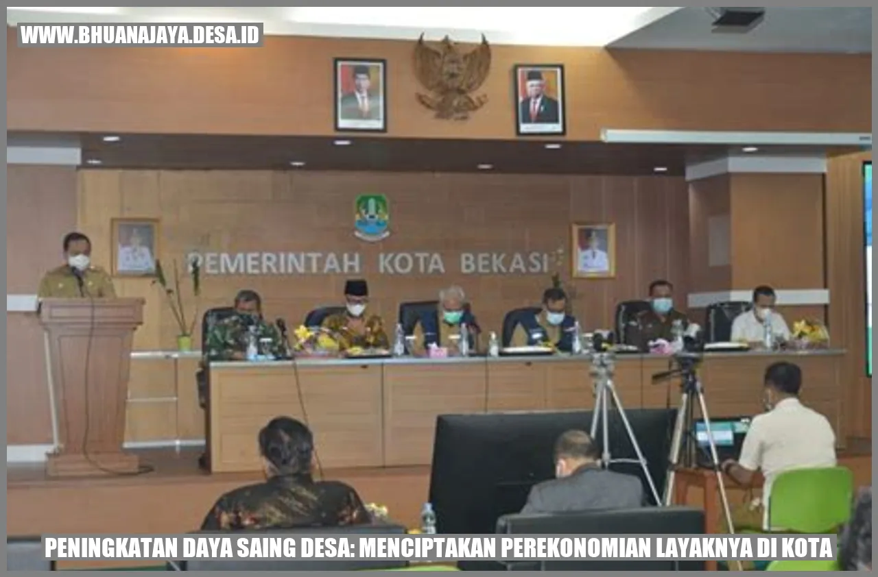 Peningkatan Daya Saing Desa: Menciptakan Perekonomian Layaknya di Kota – Desa Bhuana Jaya | Kab ...
